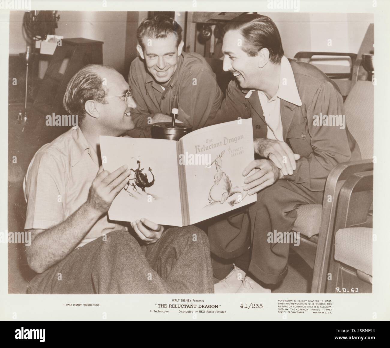 The Reluctant Dragon (RKO, 1941). Walt Disney. narrated by wit Robert ...