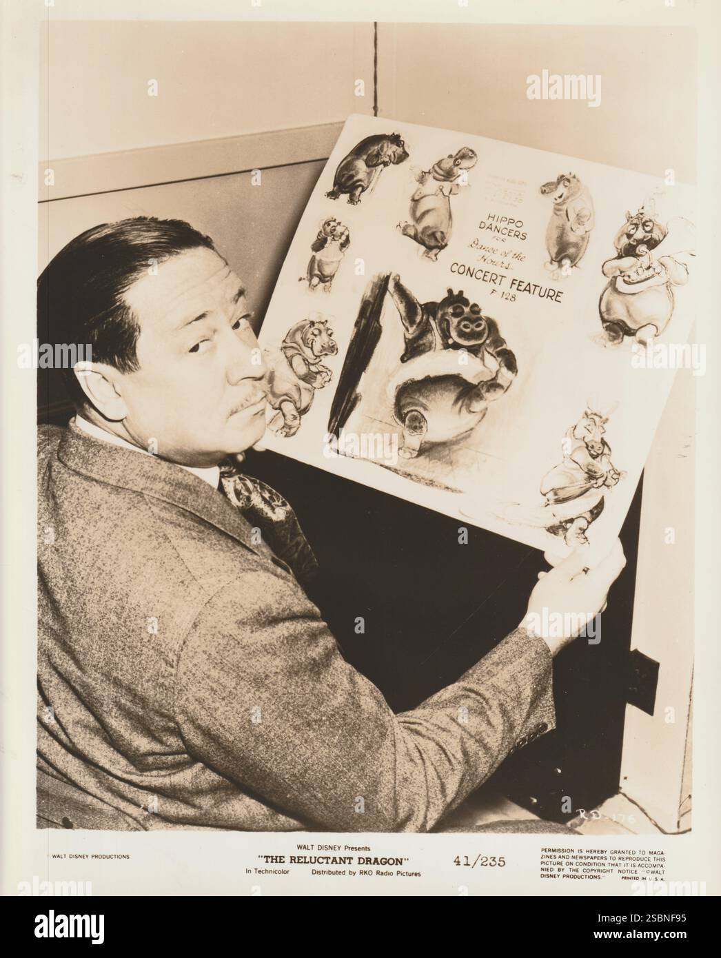 The Reluctant Dragon (RKO, 1941). Walt Disney. narrated by wit Robert ...