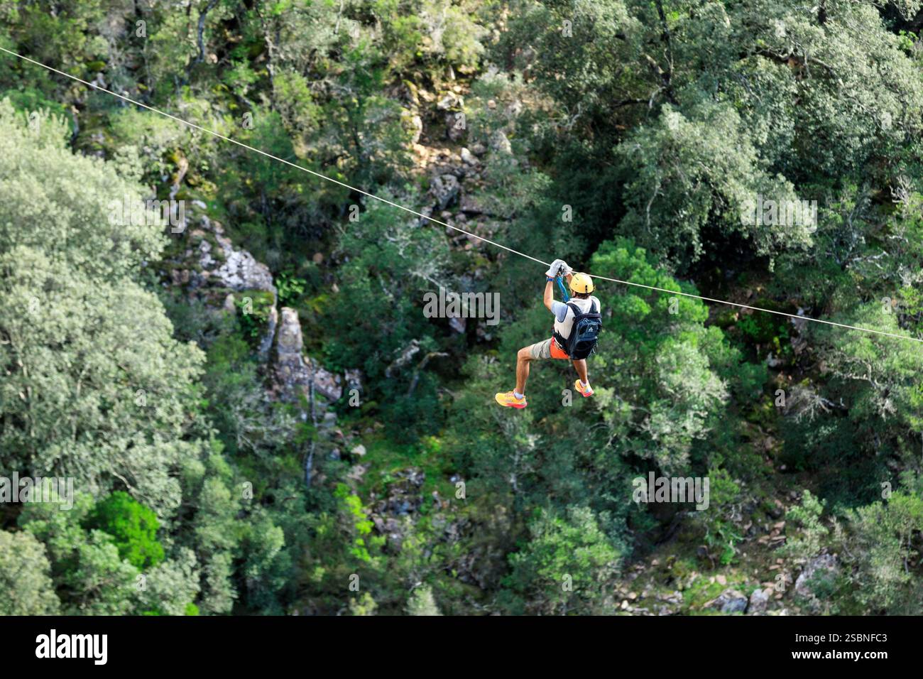 France, Corse du Sud, Santa Maria Figaniella, Baracci Gorges, Baracci ...