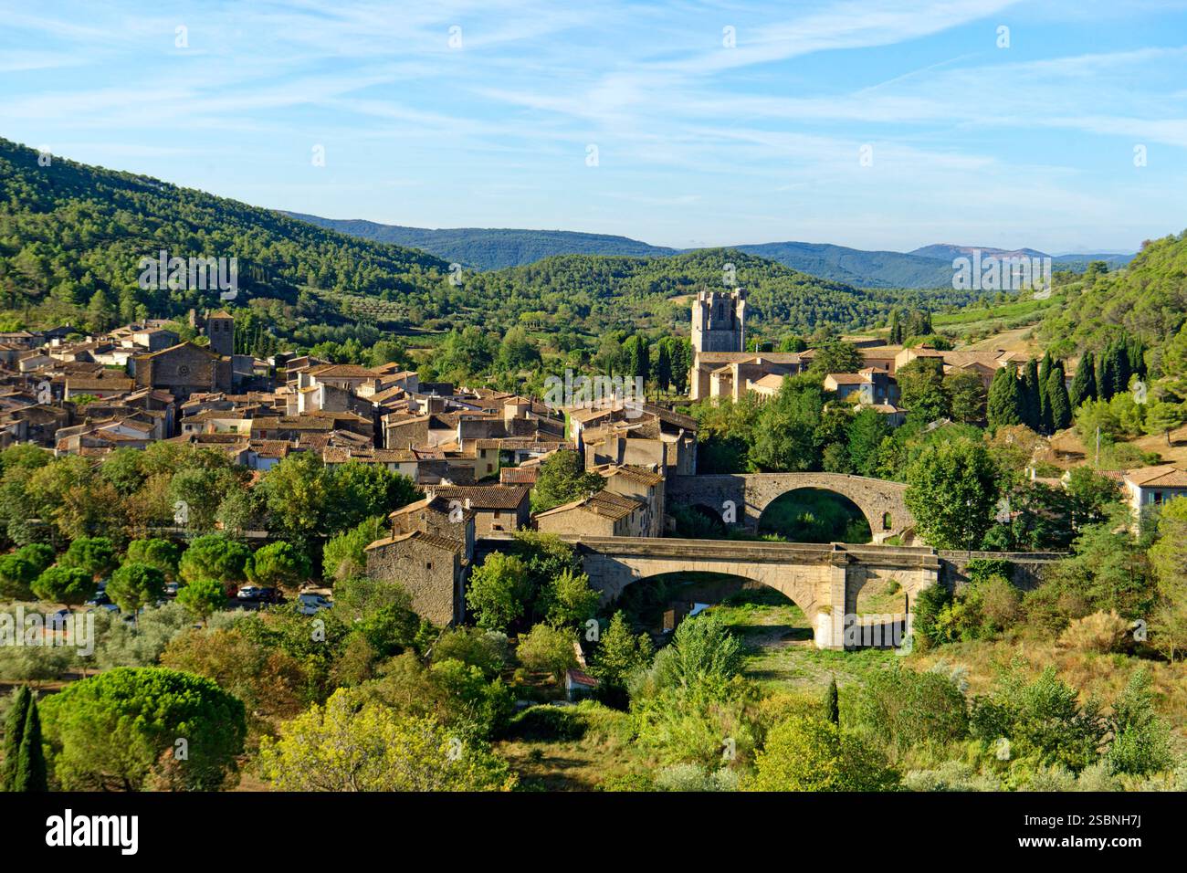 France, Aude, Corbieres Fenouilledes Regional Natural Park, Lagrasse ...