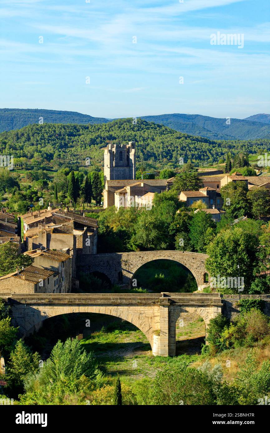 France, Aude, Corbieres Fenouilledes Regional Natural Park, Lagrasse ...