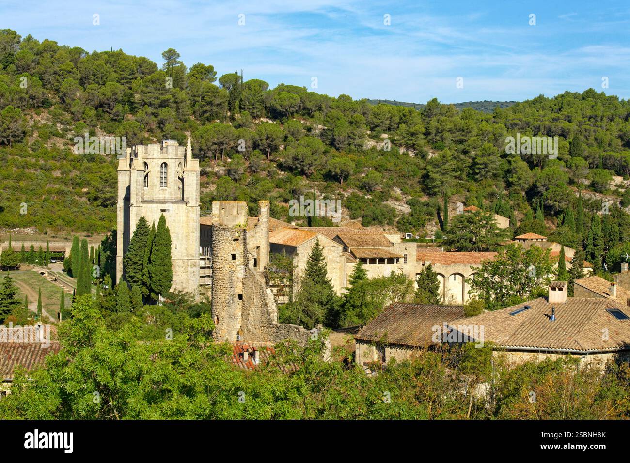 France, Aude, Corbieres Fenouilledes Regional Natural Park, Lagrasse ...