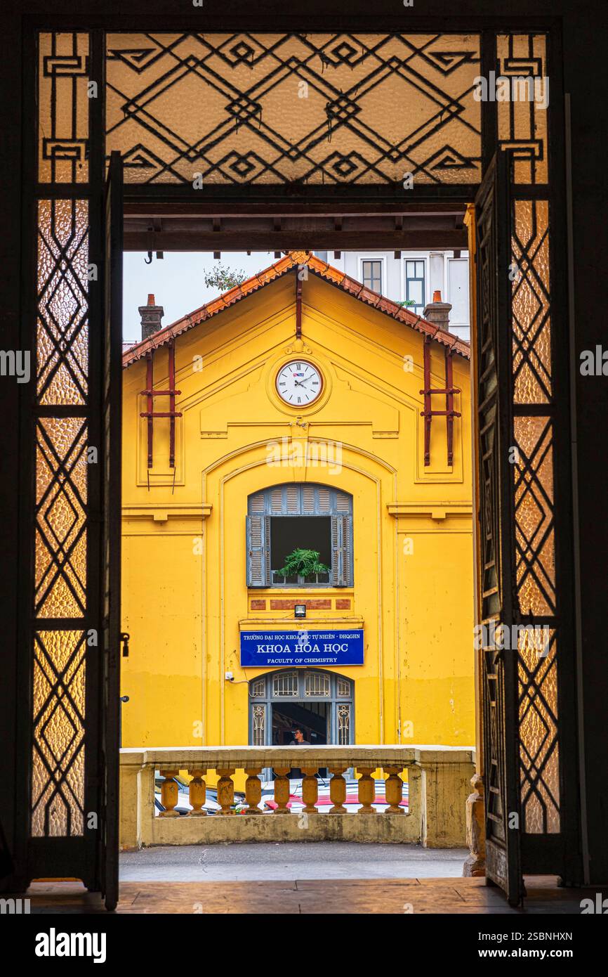 Vietnam, Hanoi, district of Hoan Kiem, Phan Chu Trinh area, University of Science - Hanoi ...