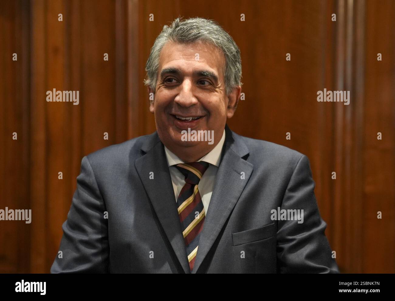 Barrister Mark McDonald speaking to the media ahead of a press ...