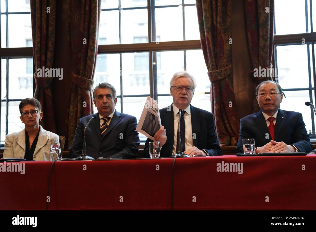 (left to right) Professor Neena Modi, barrister Mark McDonald, Sir ...