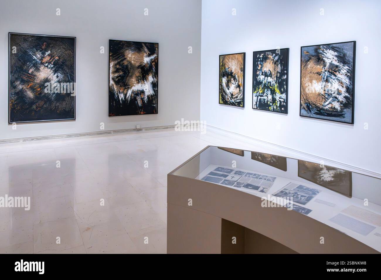 Spain, Valencia, IVAM - Institut Valencien d'Art Moderne, museum of ...
