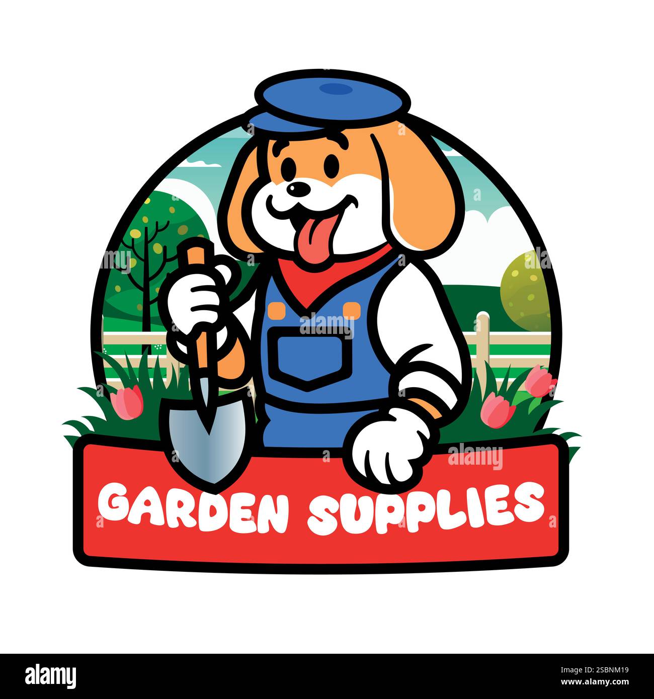 Garden centre shop Stock Vector Images - Alamy