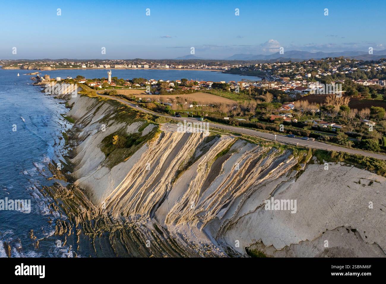 Corniche basque coast saint hi-res stock photography and images - Alamy