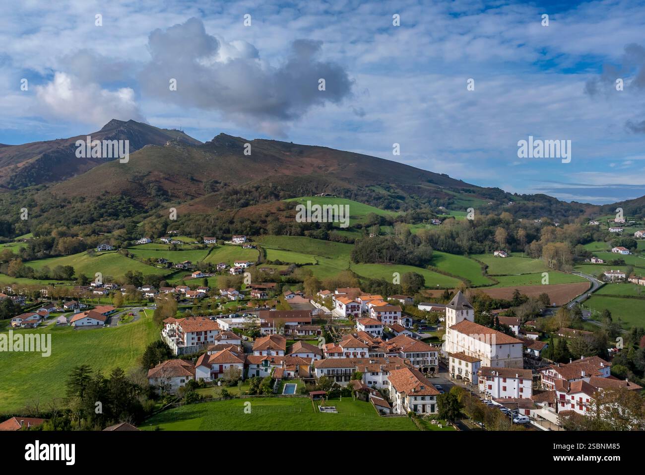 France, Pyrenees Atlantiques, Basque Country, Sare, labelled Les Plus ...