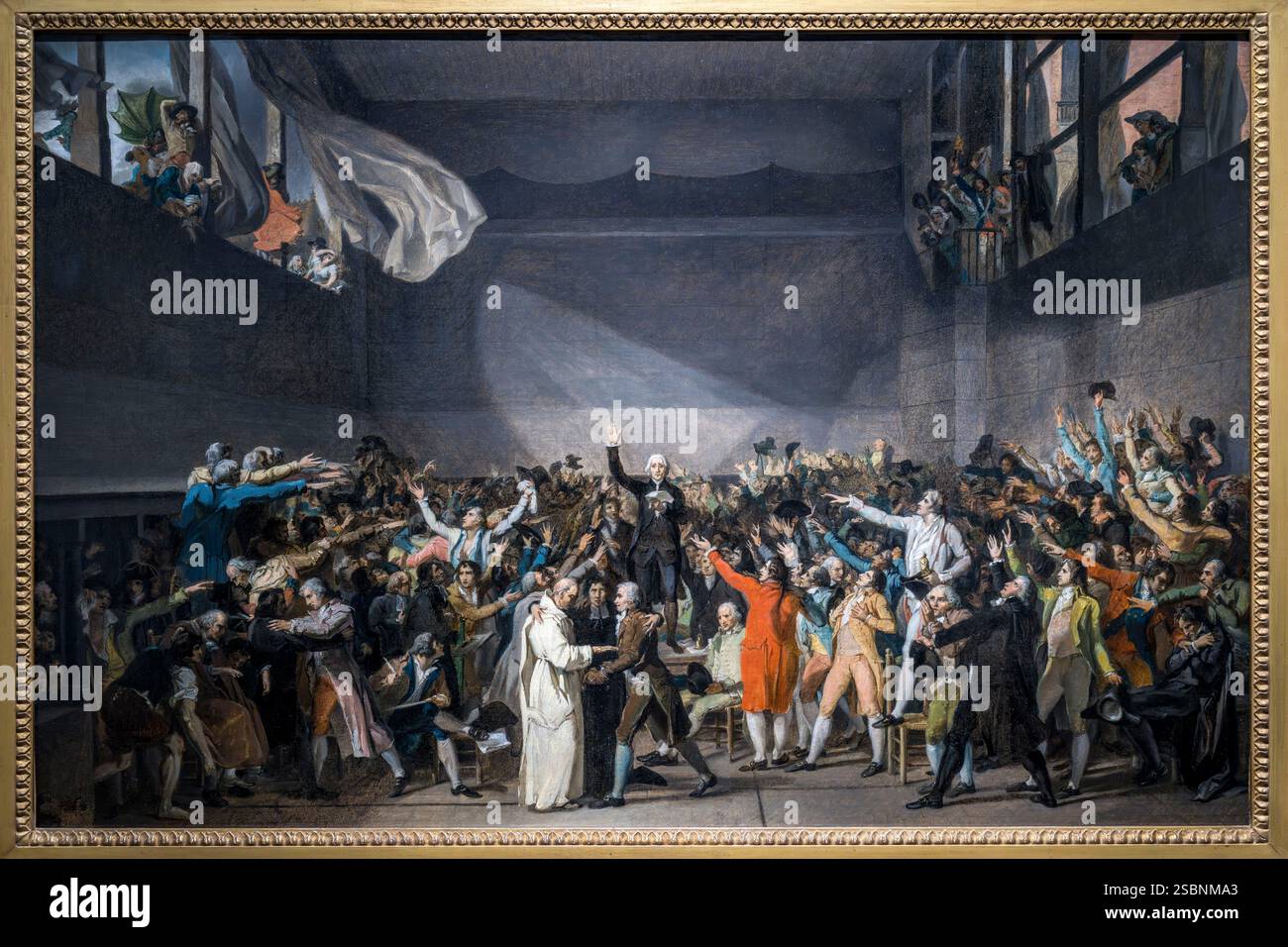 France, Paris, Marais district, Carnavalet Museum, the Tennis Court ...