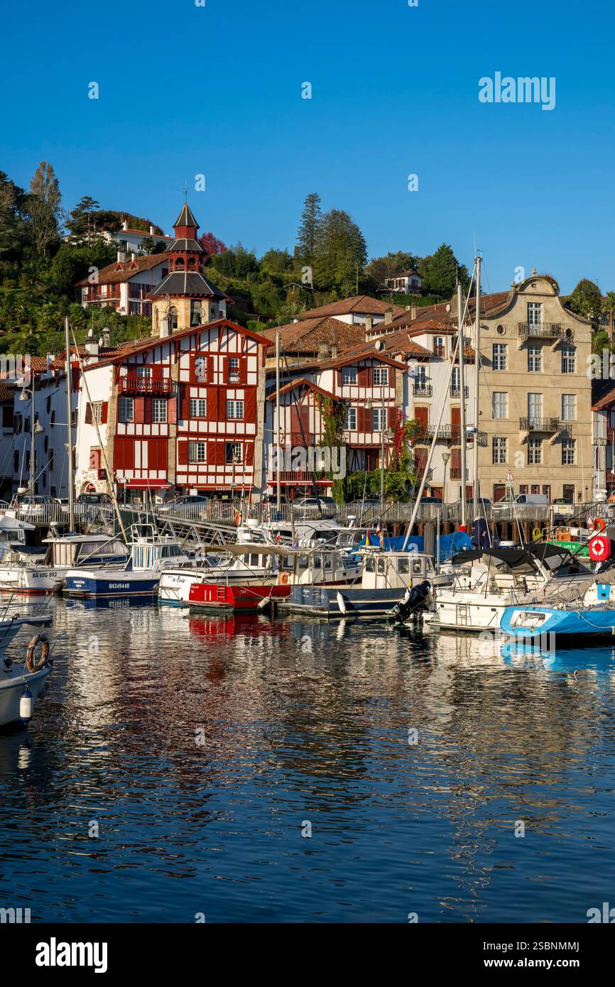 France, Pyrenees Atlantiques, Basque Country coast, Ciboure, the ...