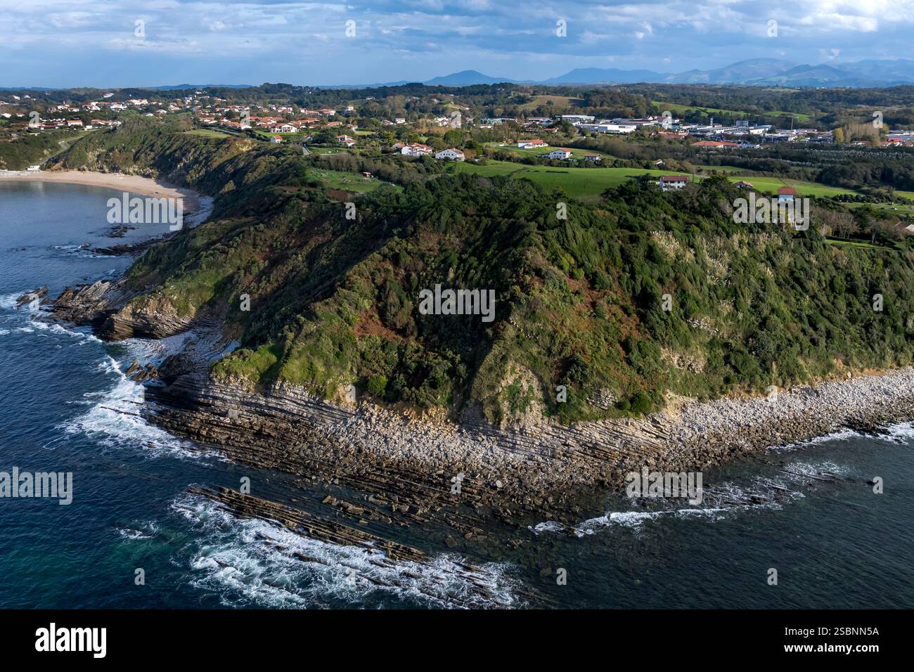 France, Pyrenees Atlantiques, Basque Country coast, Saint-Jean-de-Luz ...
