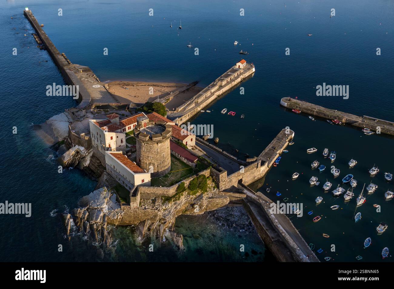 France, Pyrenees Atlantiques, Basque Country coast, Ciboure, the Socoa ...