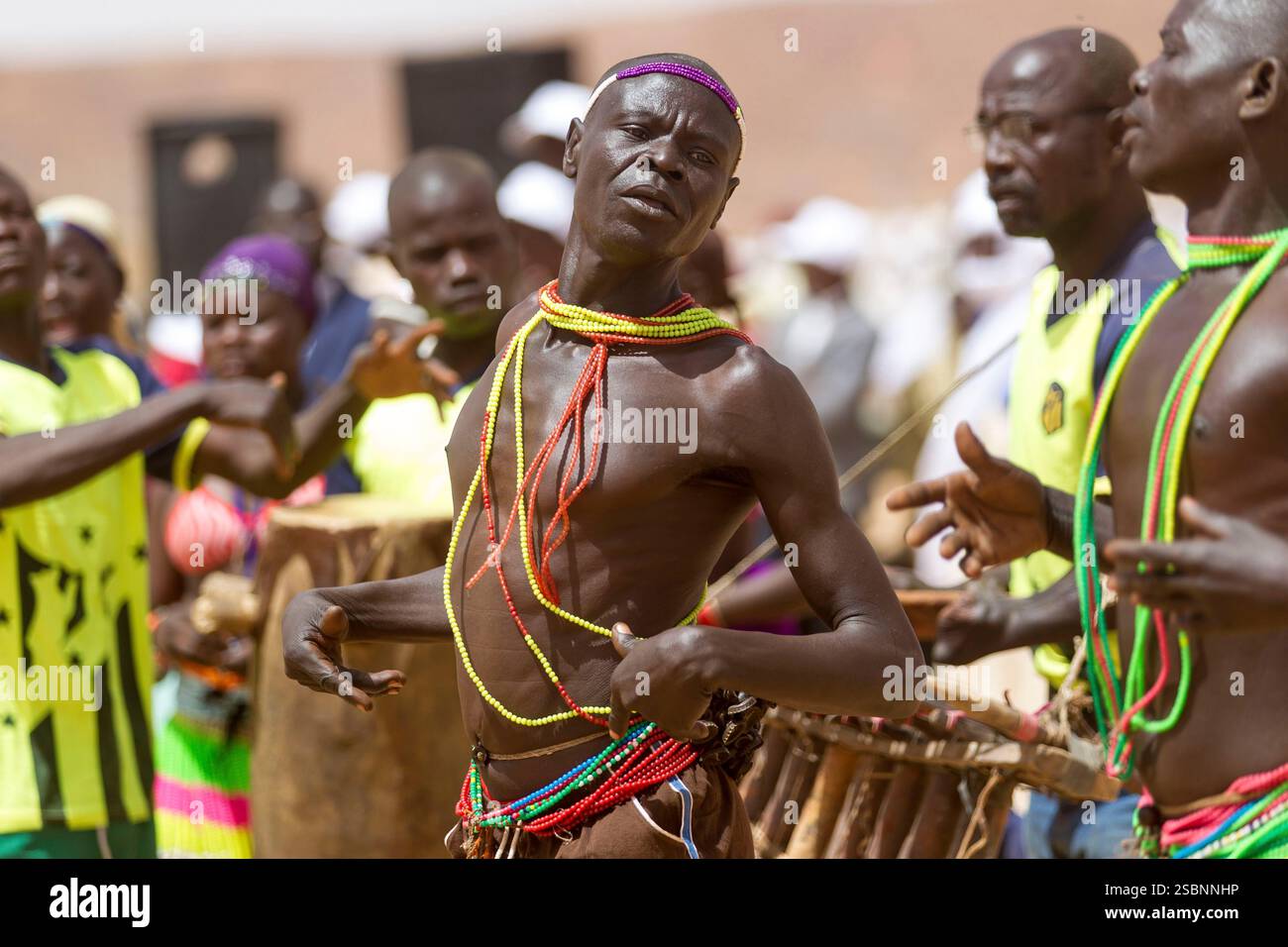 Chad, Ennedi, Wadi Hawar, Amdjarass, international festival of Saharan ...