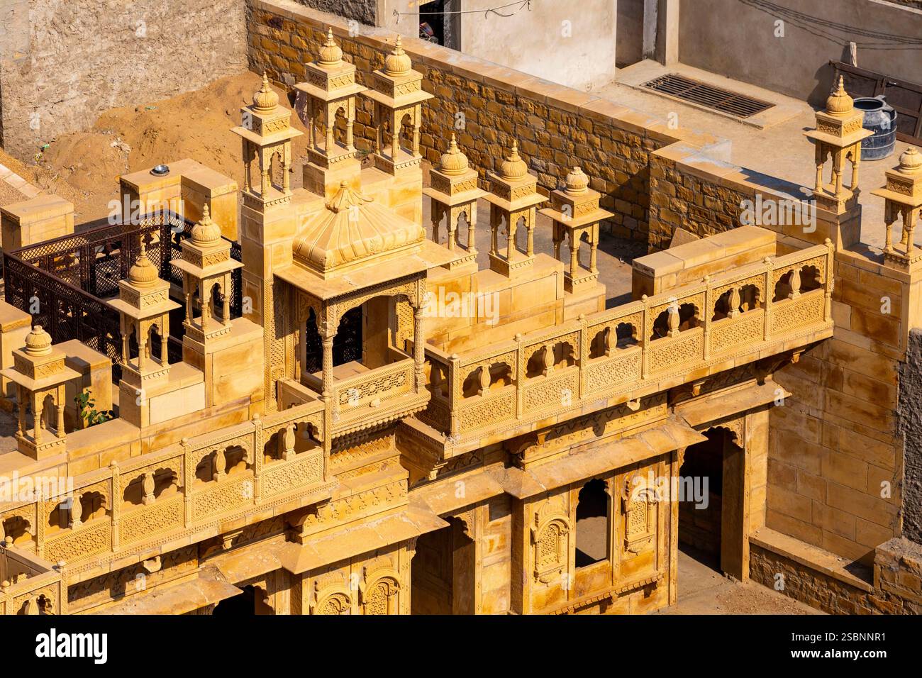 India, Rajasthan state, UNESCO World Heritage hill forts of Rajasthan, Jaisalmer, view of the ...