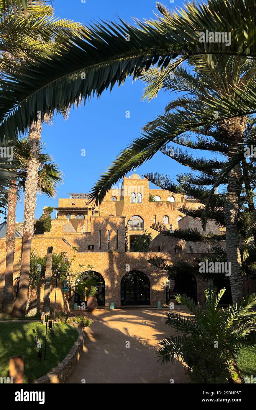 Morocco, Sidi Bennour province, Oualidia, la Sultana luxury hotel’s ...