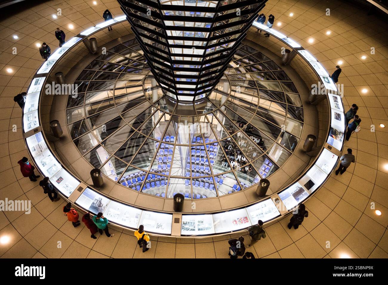 BERLIN BUNDESTAG DOME AT NIGHT - GERMAN PARLIAMENT - GLASS ARCHITECTURE ...