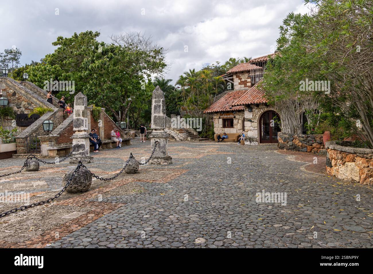 Altos de Chavón in The Dominican Republic is a re-creation of a 16th ...