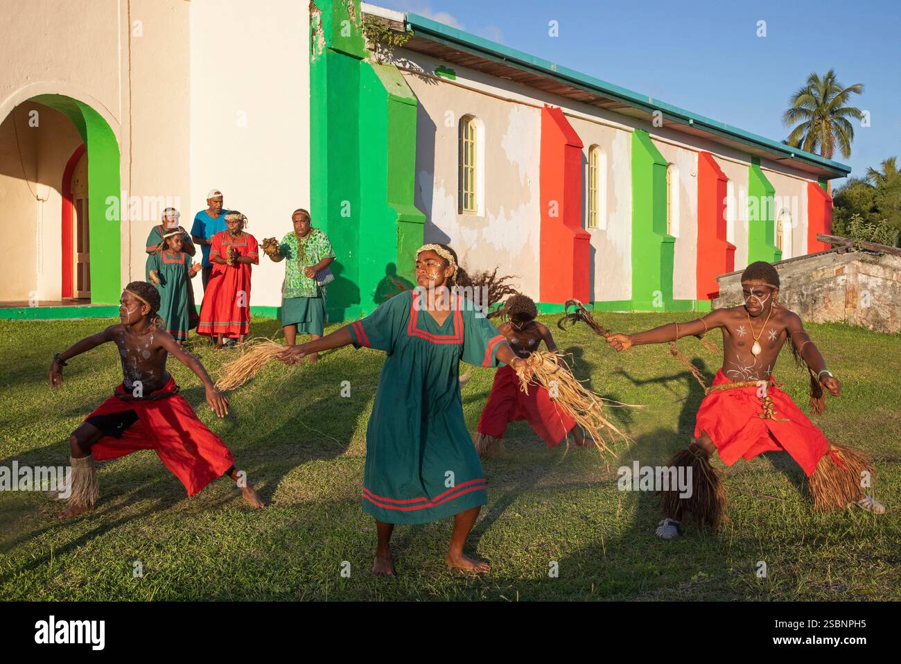 France, New Caledonia, South Pacific, îles loyauté, Lifou, traditional ...