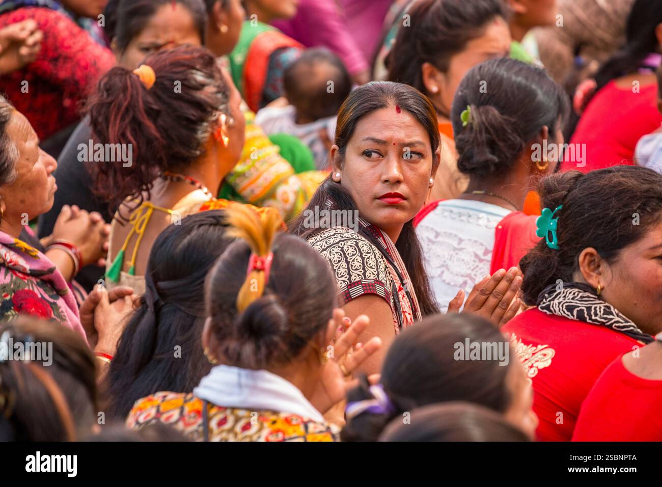 Nepal people meeting hi-res stock photography and images - Alamy