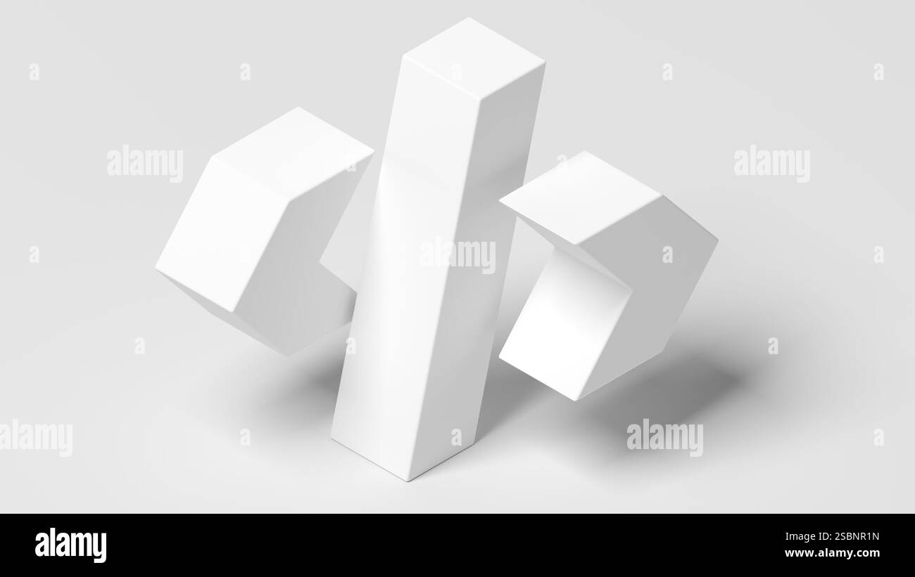 White coding icon. Programming. 3d illustration Stock Photo - Alamy