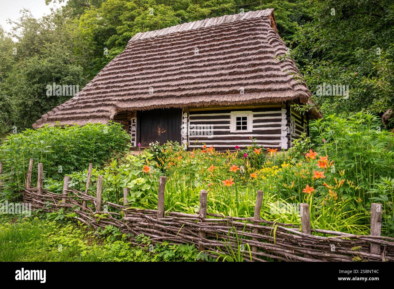 Poland, Precarpathian Mountains, Sanok Open-Air Museum of Folk ...
