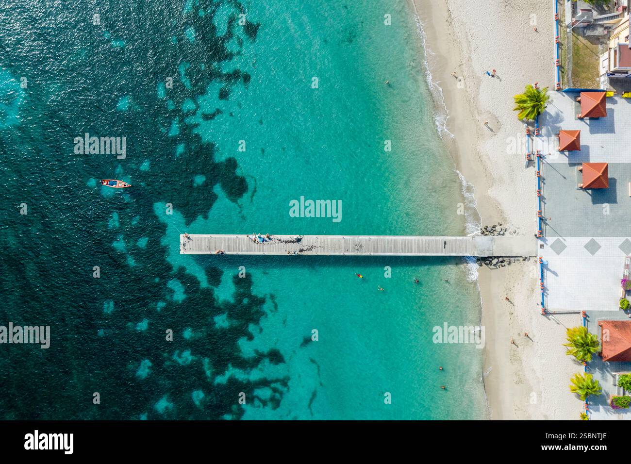 France, Caribbean, Lesser Antilles, Martinique, Les Anses-d'Arlet ...