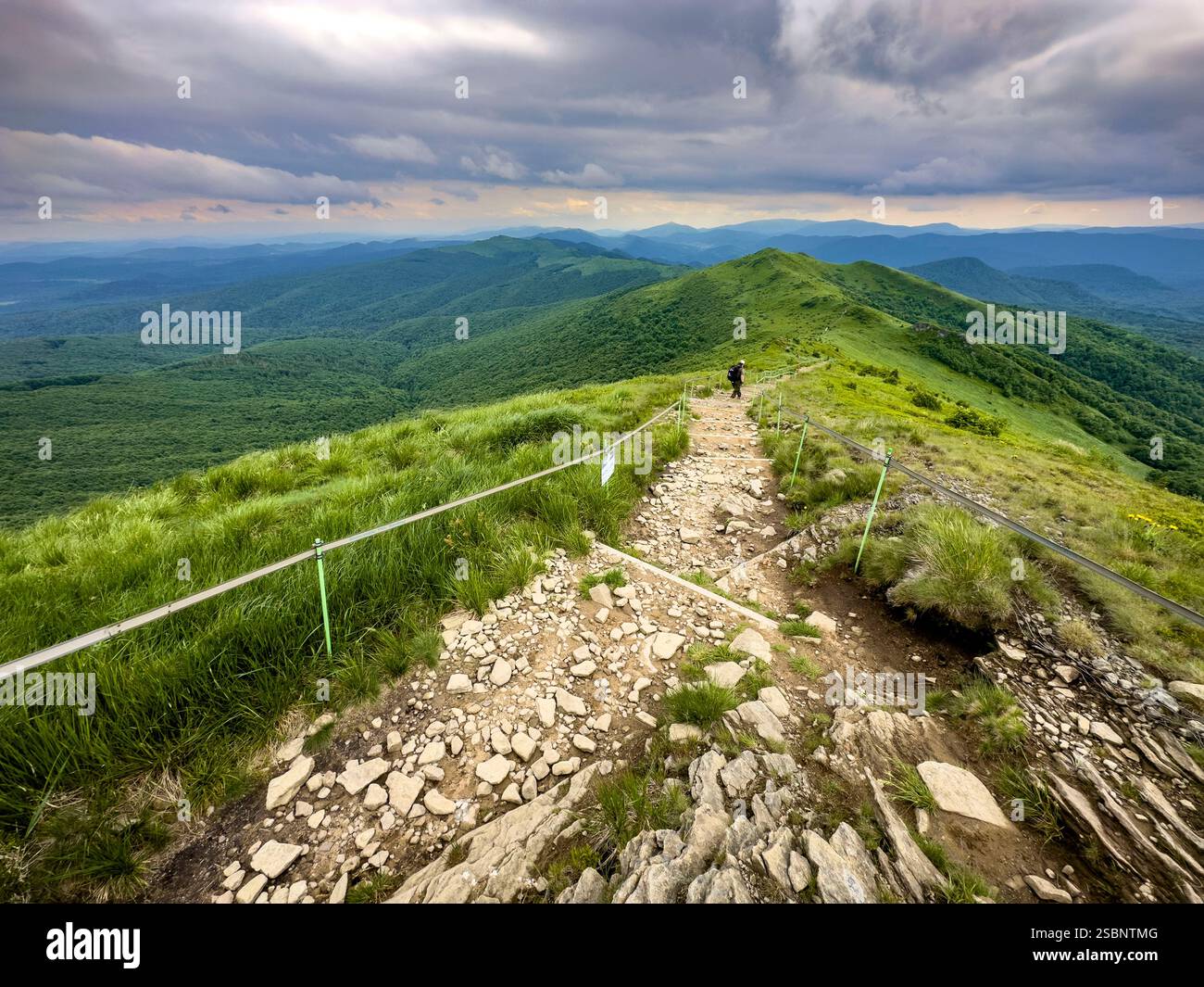 Poland, Precarpathian Mountains, Ustrzyki Górne, Bieszczady National ...
