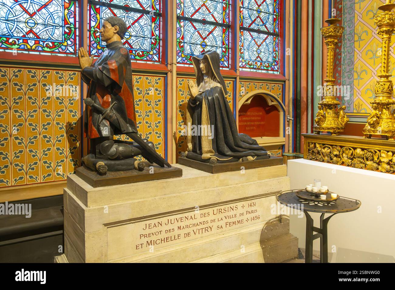 France, Paris, area listed as World Heritage by UNESCO, the Ile de la Cite, the renovated Notre ...