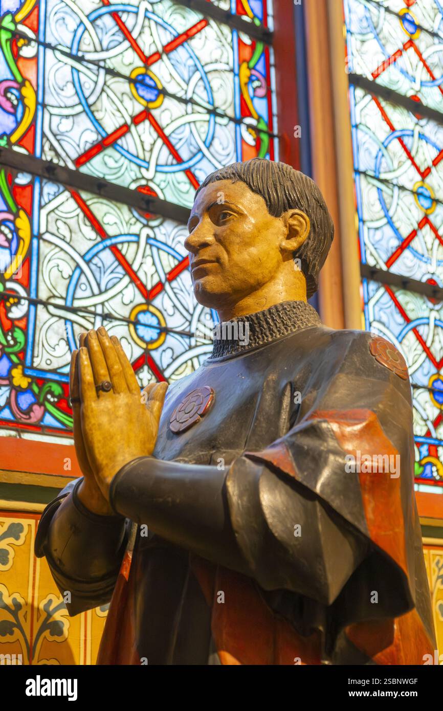 France, Paris, area listed as World Heritage by UNESCO, the Ile de la Cite, the renovated Notre ...