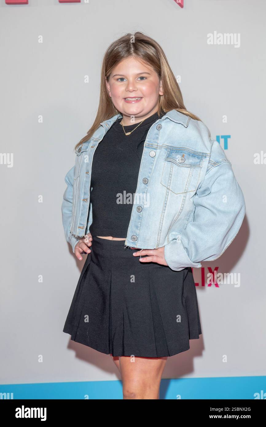New York, United States. 03rd Feb, 2025. Jayne Sowers attends Netflix's ...