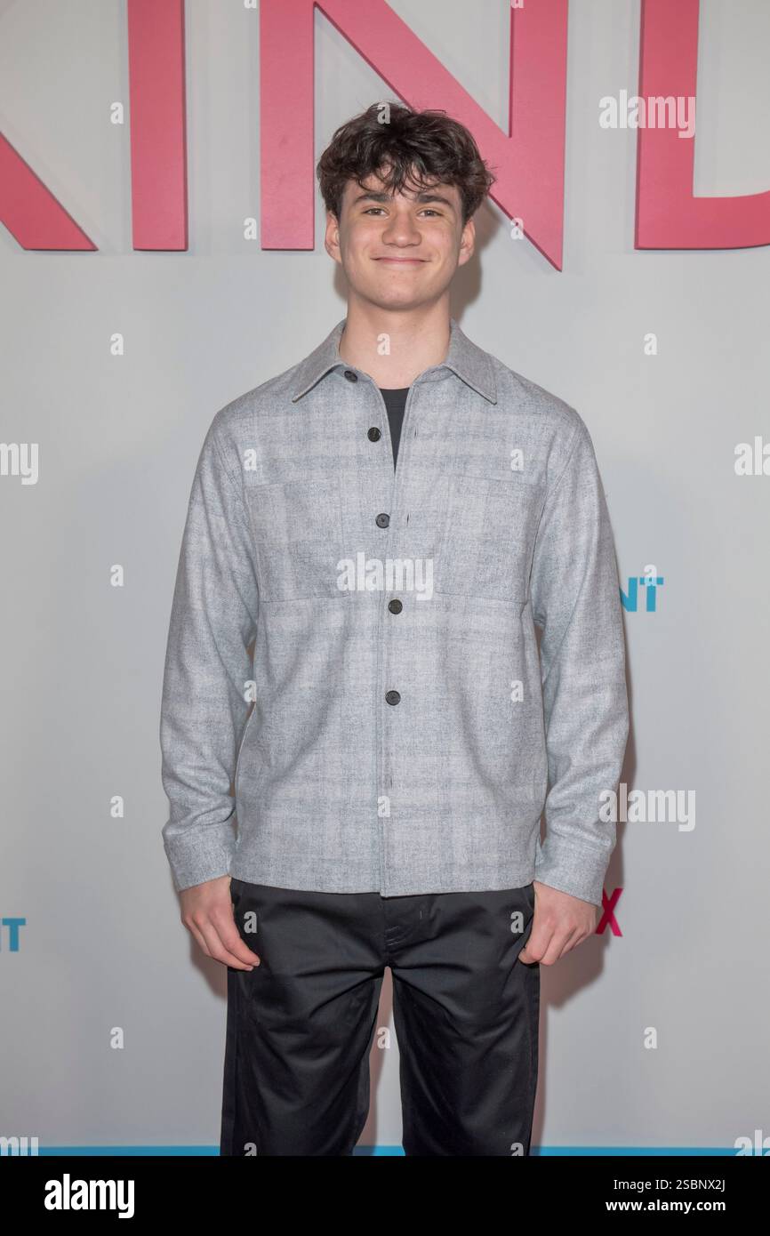 New York, United States. 03rd Feb, 2025. Robbie Crandall attends ...