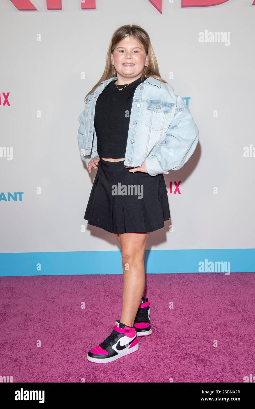 New York, United States. 03rd Feb, 2025. Jayne Sowers attends Netflix's ...