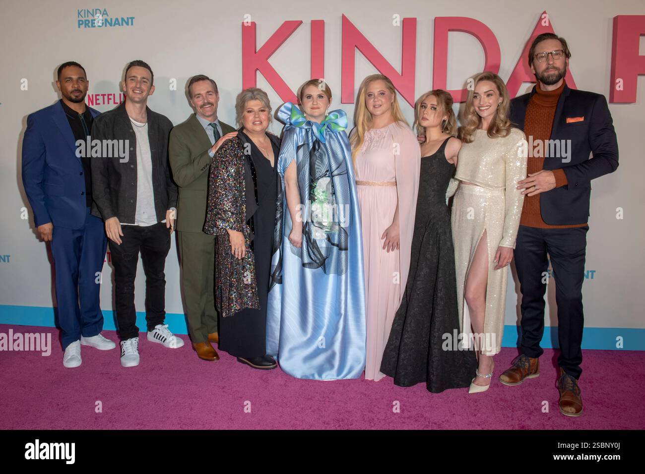 (L-R) Damon Wayans Jr., Tyler Spindel, Will Forte, Urzila Carlson ...