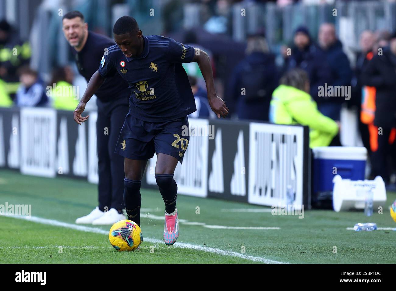 Randal Kolo Muani of Juventus Fc in action during the Serie A match ...
