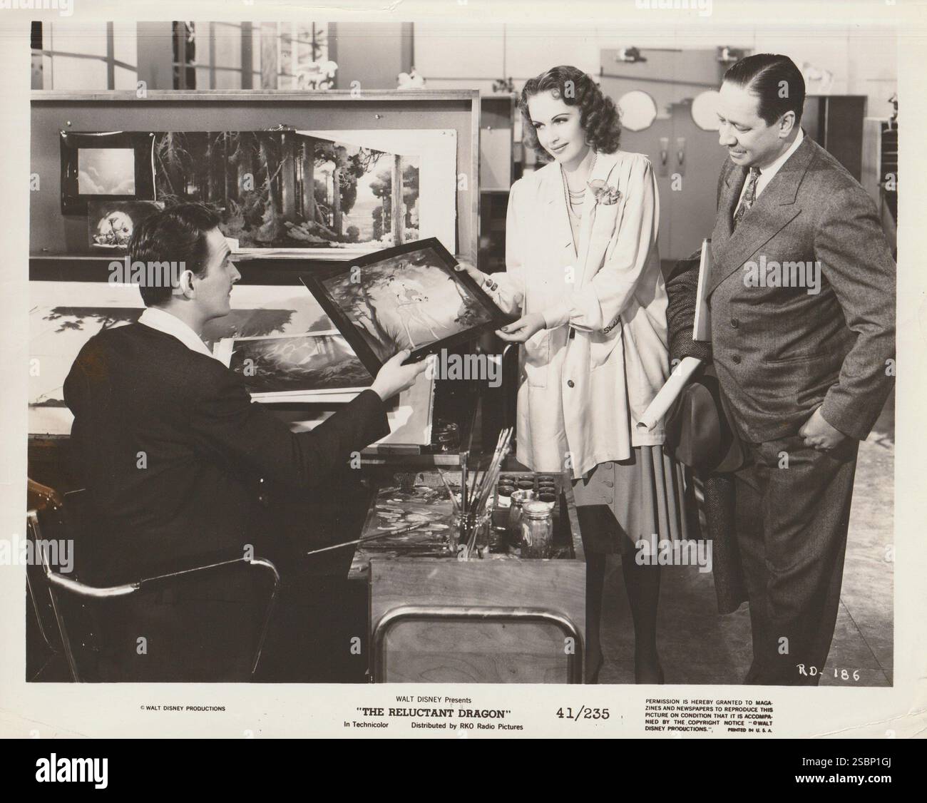 The Reluctant Dragon (RKO, 1941). Walt Disney. narrated by wit Robert ...