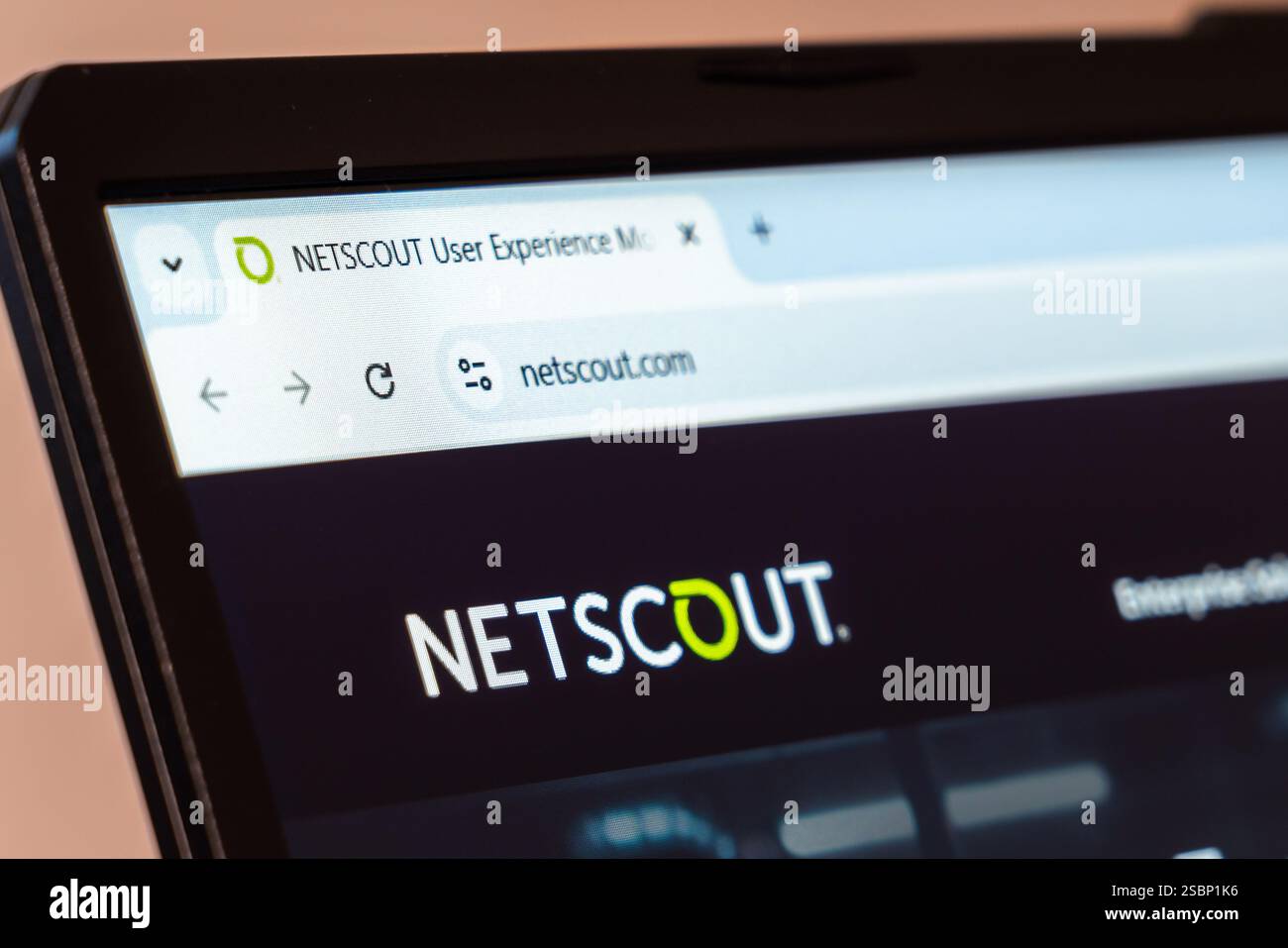 New York, USA - January 31, 2025: NETSCOUT network performance and ...