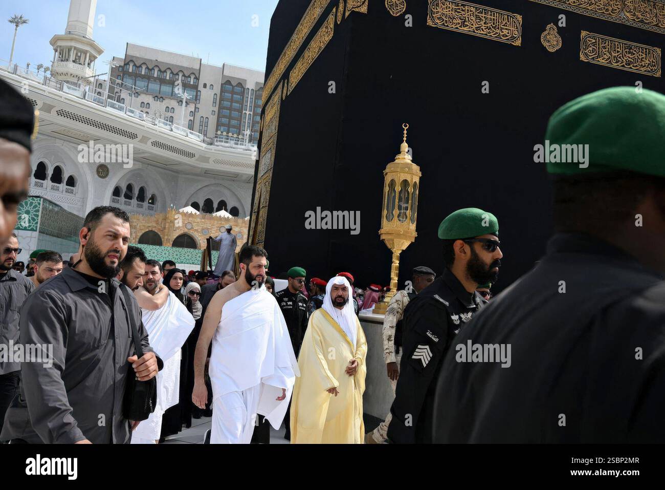 Mecca, Saudi Arabia. 03rd Feb, 2025. New Syrian President Ahmed al ...