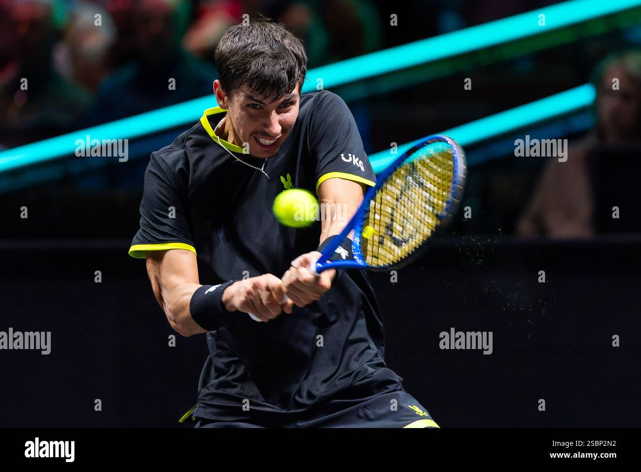 Rotterdam, Netherlands. 04th Feb, 2025. ROTTERDAM, NETHERLANDS - FEBRUARY 4: Alexei Popyrin of ...