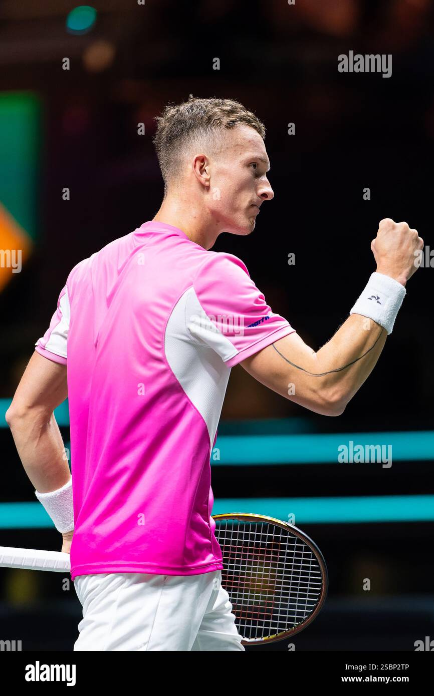 Rotterdam, Netherlands. 04th Feb, 2025. ROTTERDAM, NETHERLANDS - FEBRUARY 4: Jiri Lehecka of ...