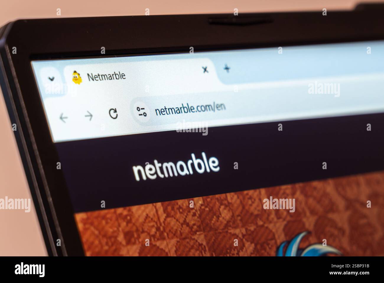 New York, USA - January 31, 2025: Netmarble mobile gaming and ...