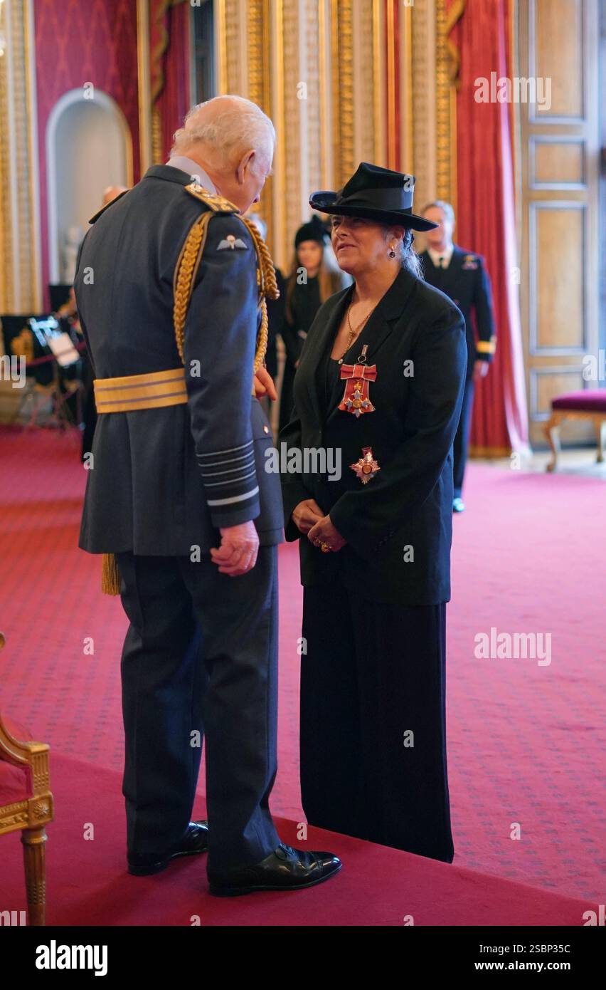 Dame Tracey Emin, from London, Artist, is made a Dame Commander of the ...