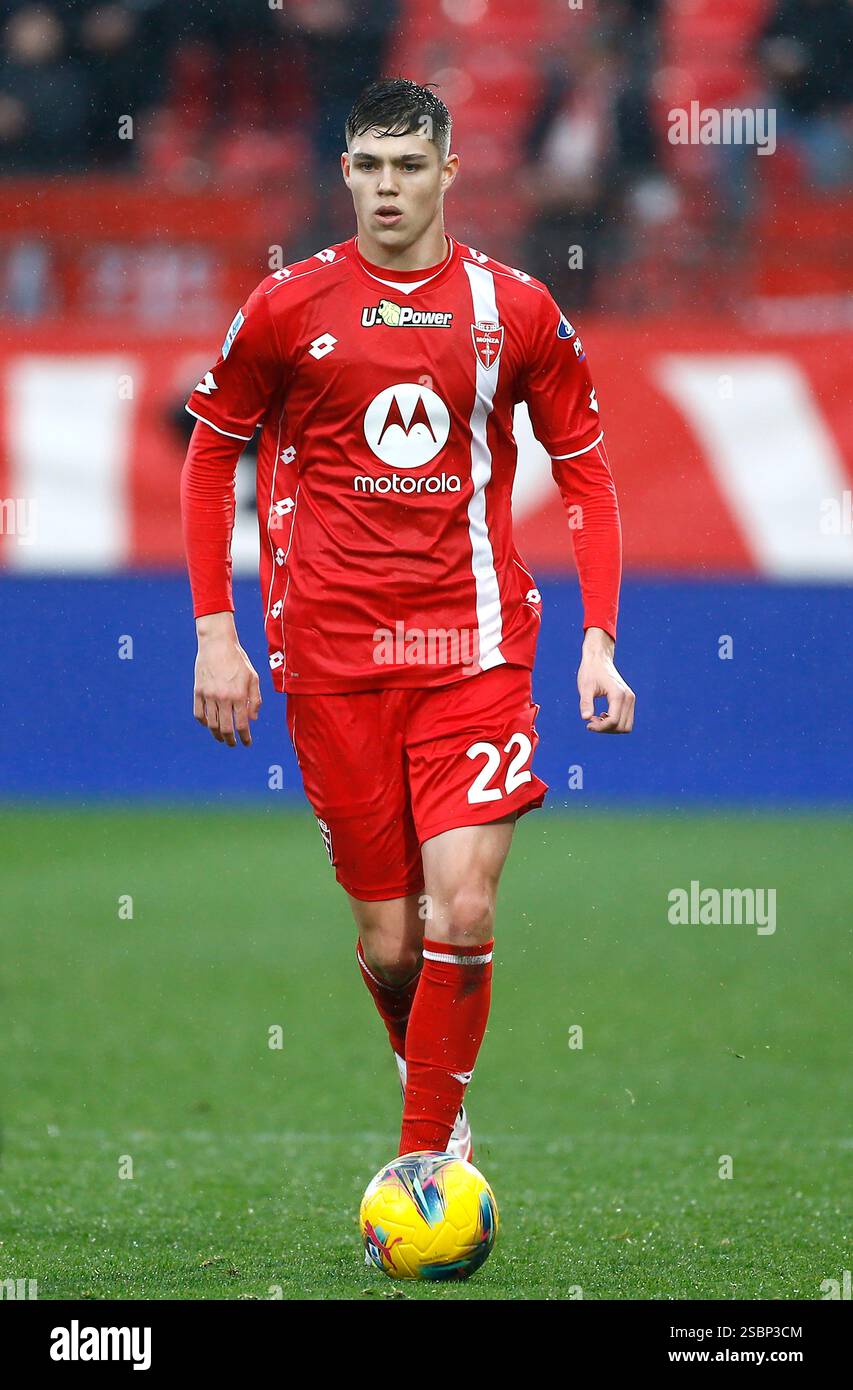 MONZA, ITALY - FEBRUARY 1: Tomas Palacios of AC Monza in action ,during ...