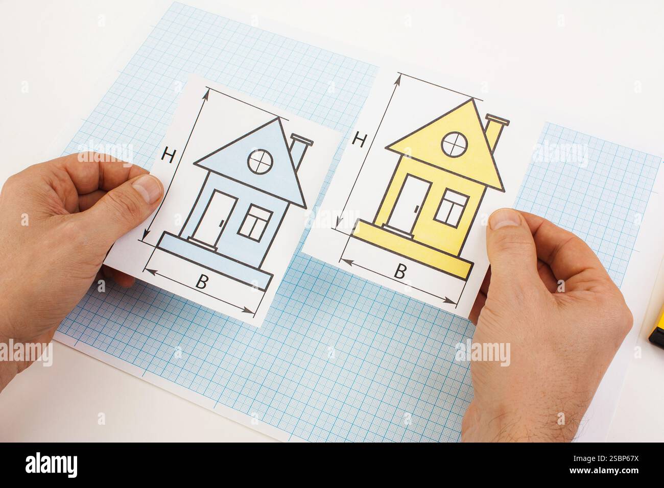 I choose the house in which to live life Stock Photo - Alamy