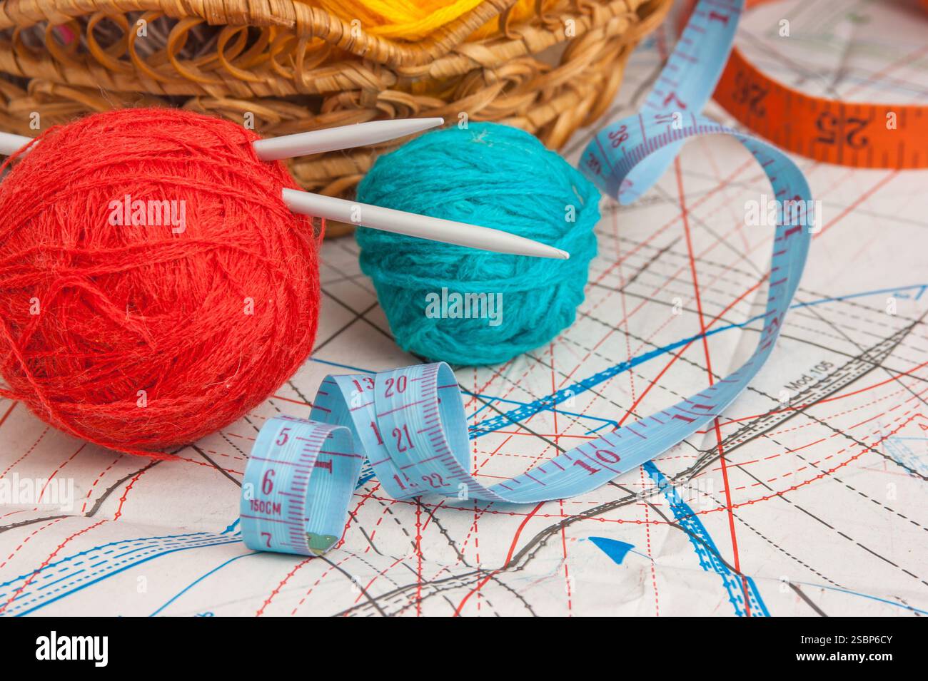 Box knitting yarn crochet hi-res stock photography and images - Alamy