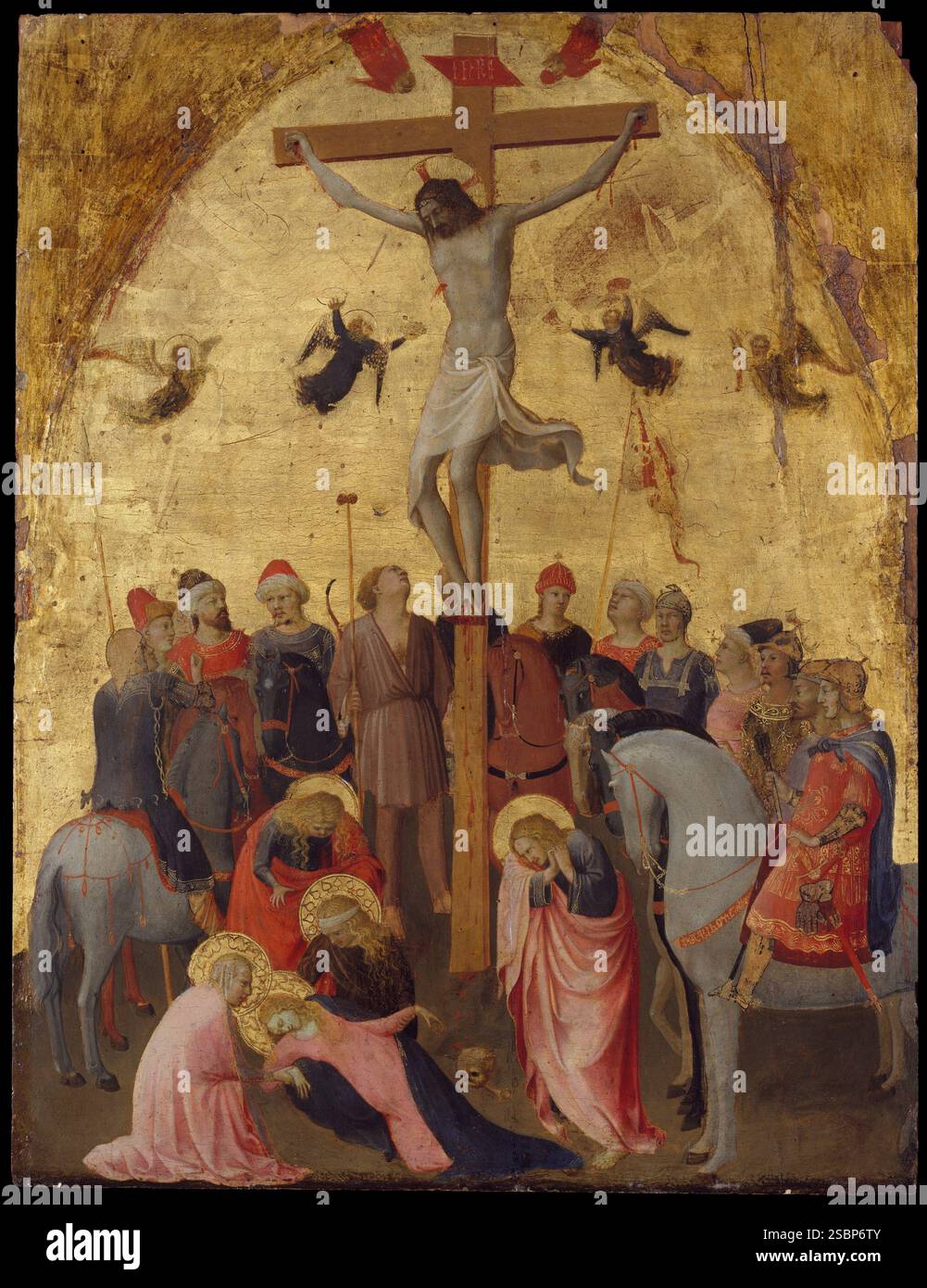 The Crucifixion Fra Angelico (Guido di Pietro) Italian ca. 1420–23 Stock Photo - Alamy