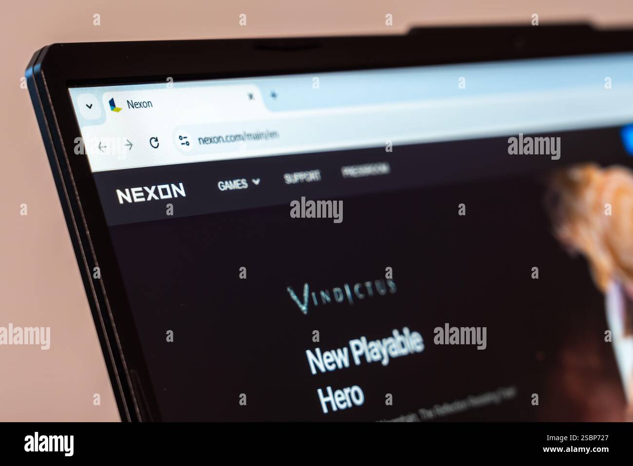 New York, USA - January 31, 2025: Nexon video game development and ...