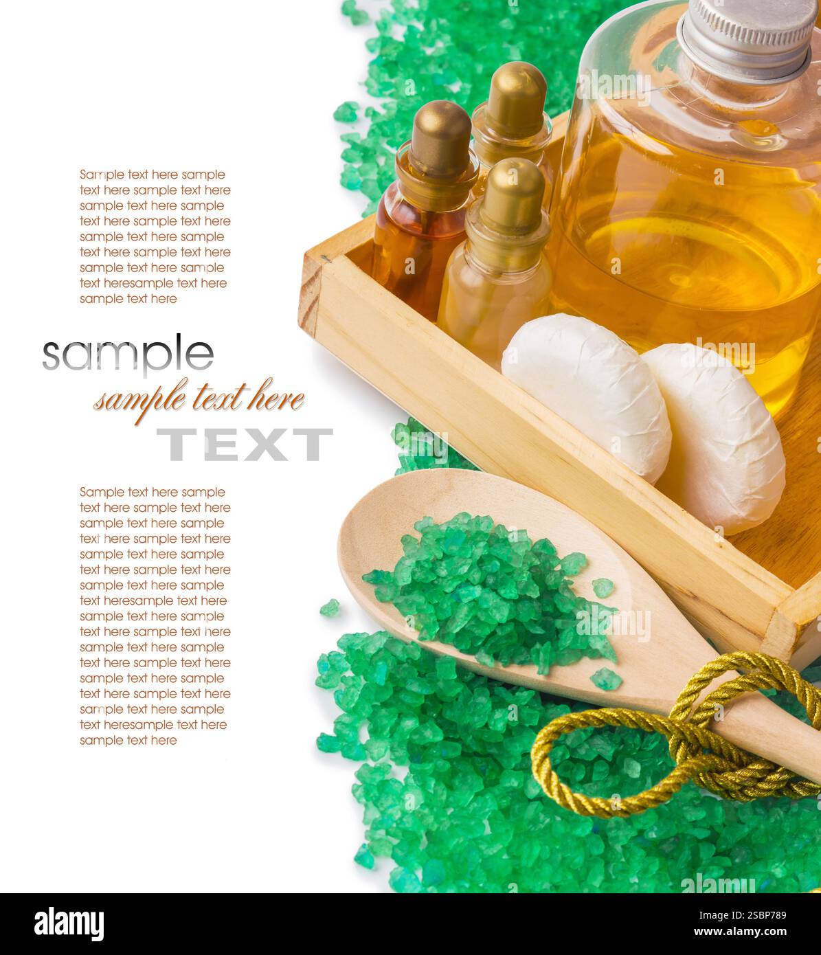 spa treatments and personal hygiene products Stock Photo - Alamy
