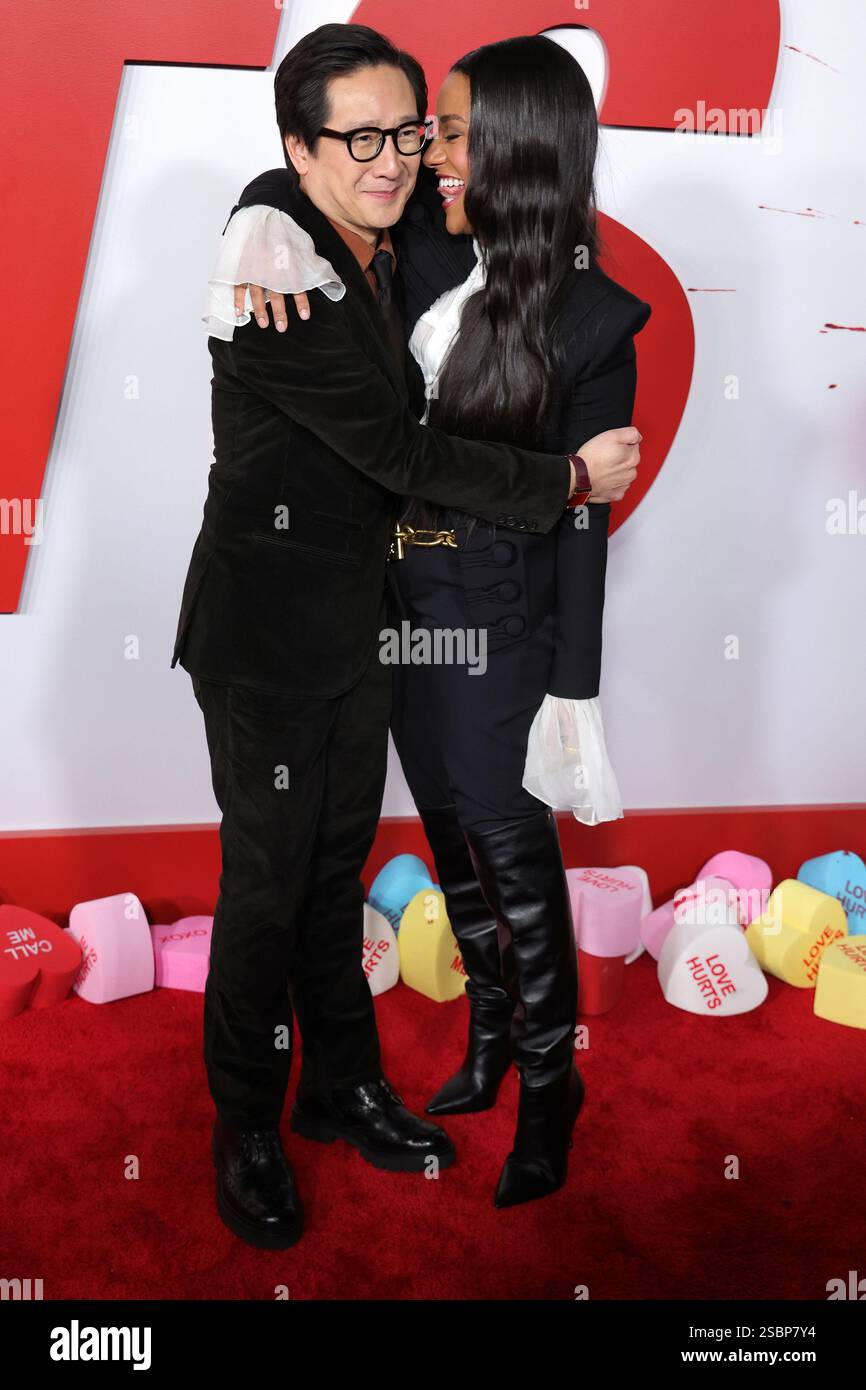 Hollywood, Ca. 03rd Feb, 2025. Ke Huy Quan, Ariana DeBose at the Premiere Of Universal Pictures ...