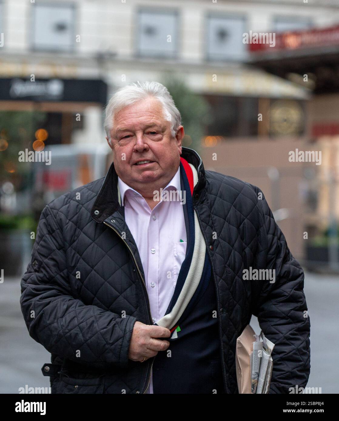London, England, UK. 4th Feb, 2025. LBC presenter Nick Ferrari Leaves ...